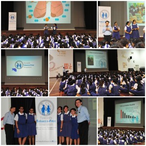 TFG @ CHIJ Secondary School – Tobacco Free Generation International
